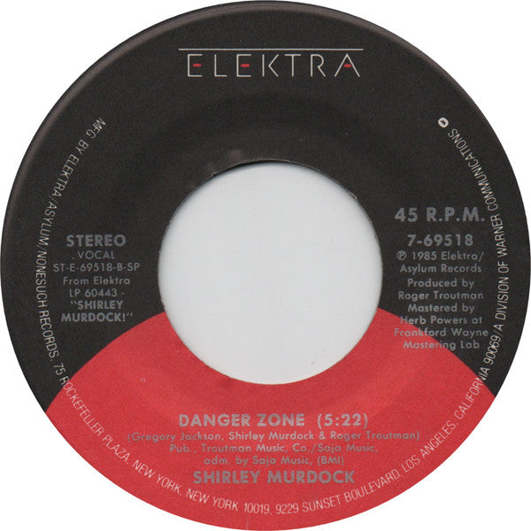 as-we-lay-danger-zone-5112 - Classic 45's