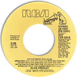 the-elvis-medley-60126 - Classic 45's