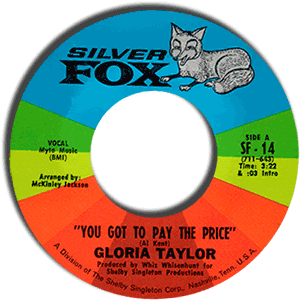 Gloria Taylor Tagged "1960s" - Classic 45's