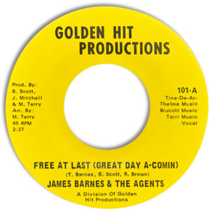 James Barnes & The Agents - Classic 45's